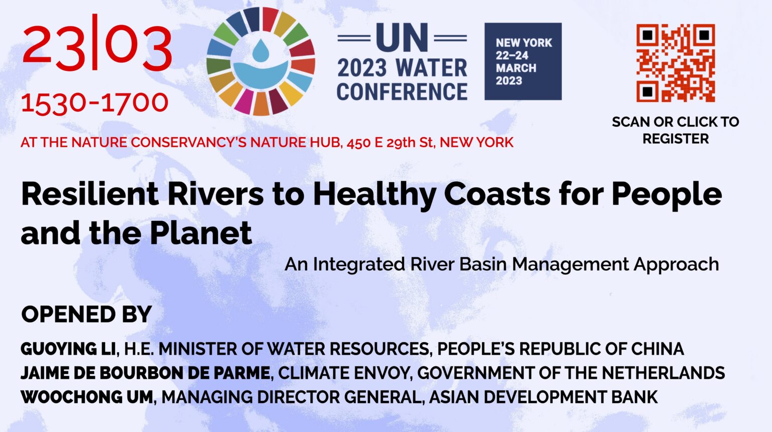 Resilient Rivers to Healthy Coasts for People and the Planet: An ...